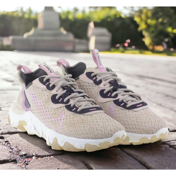 Nike | Shoes | Nike React Vision Purple Pink Run Gym Shoes Ci7523 ...